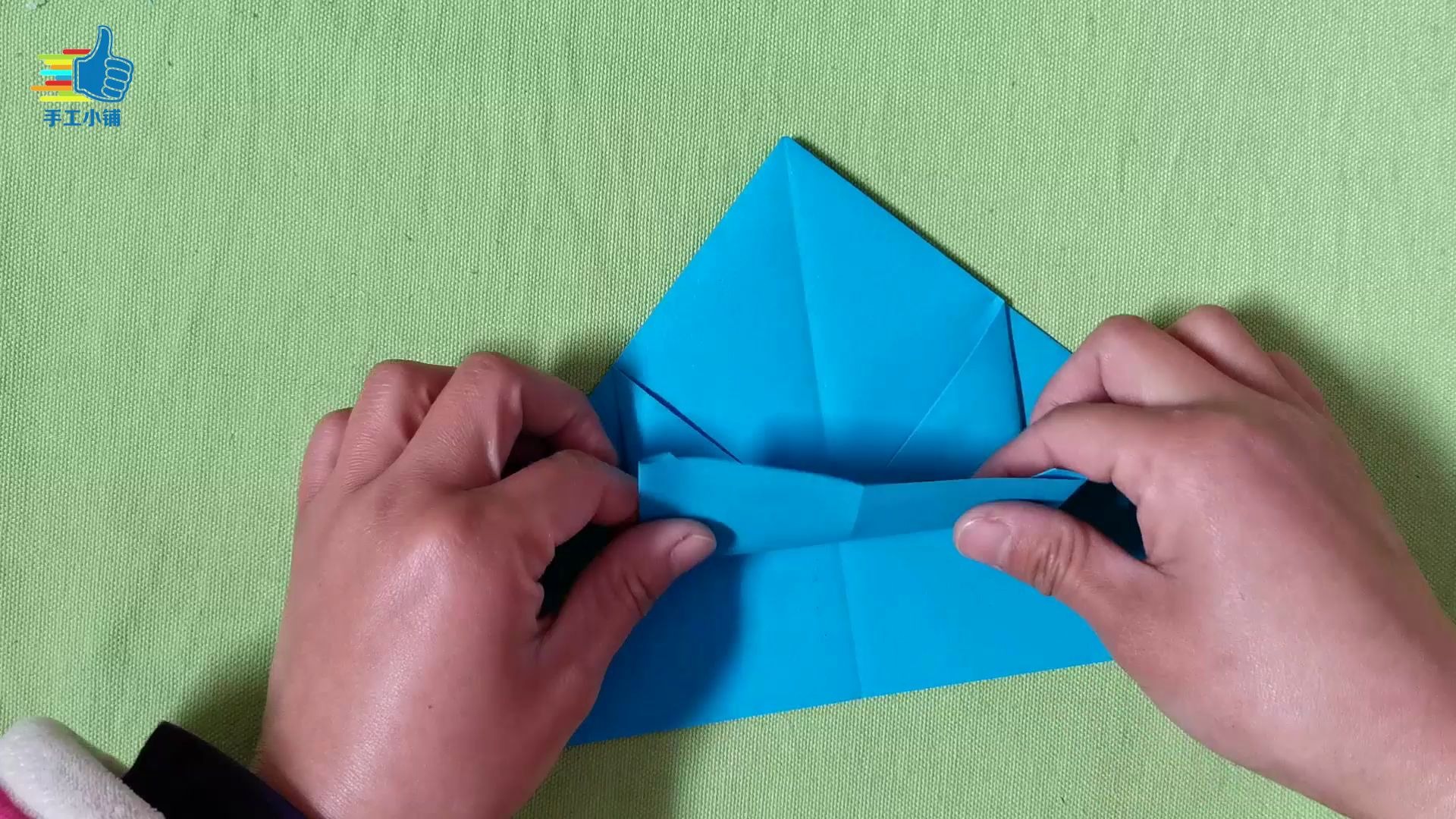 教你手工折垃圾桶,垃圾不落地,环境靠大家