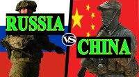 歪果仁制作中国VS俄罗斯军事力量对比,歪果网友:好朋友永远不会有...