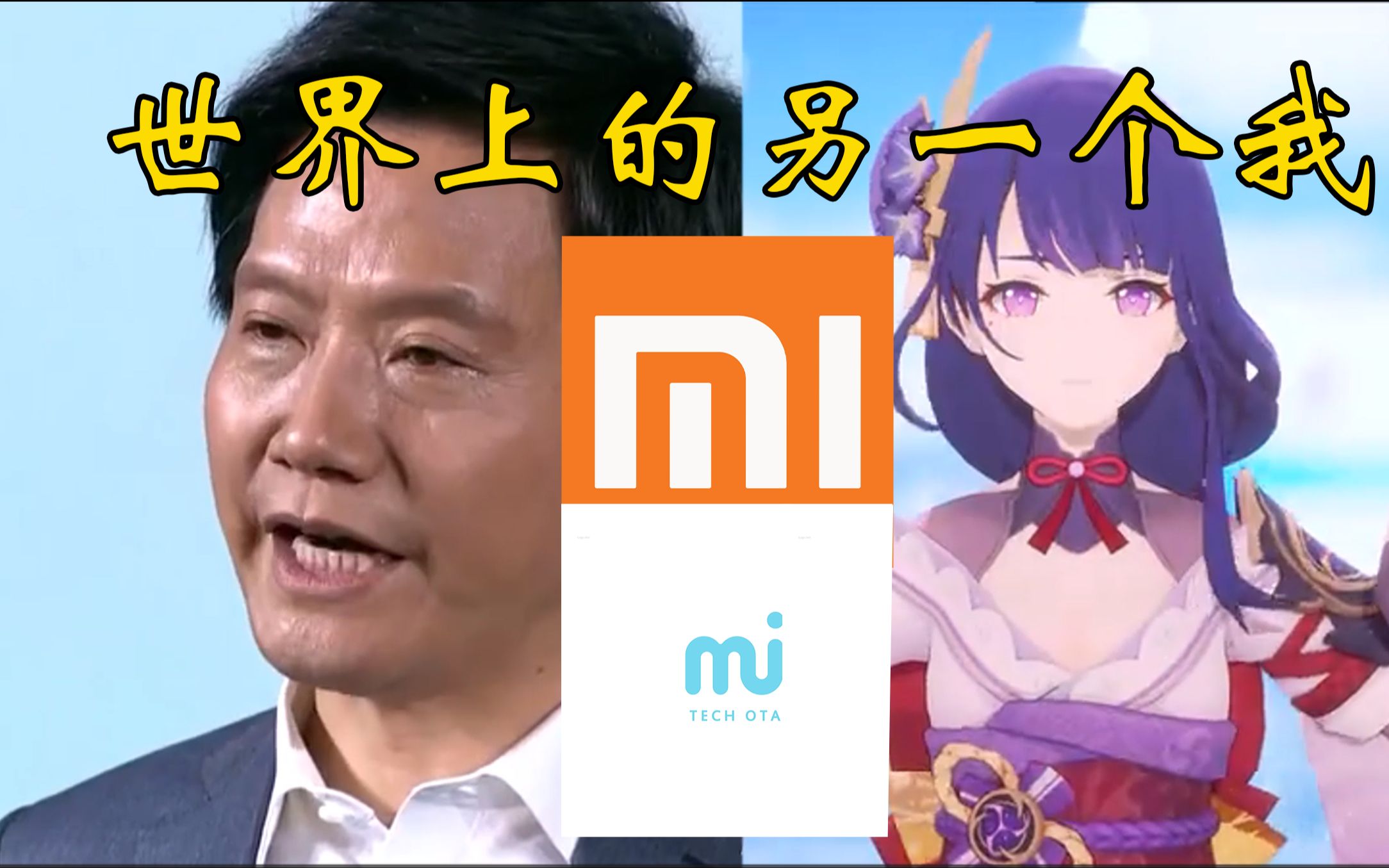 【AI雷军×AI雷电将军】世界上的另一个我(附双声道)