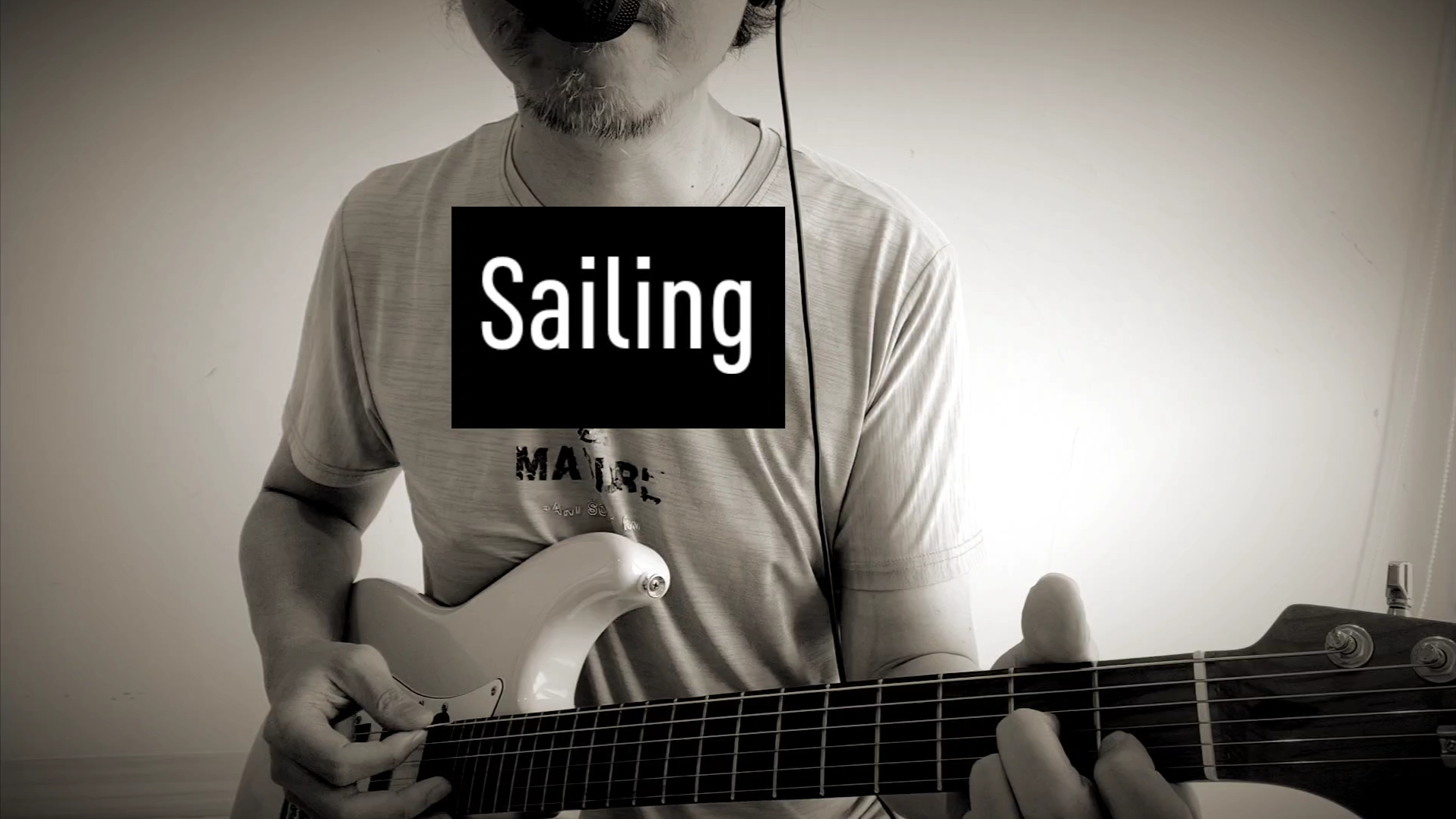 电吉他弹唱《sailing》
