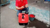 3WDB-16A背负式电动喷雾器使用演示