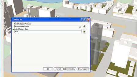 ArcGIS10三维新特性—三维合并、相交分析