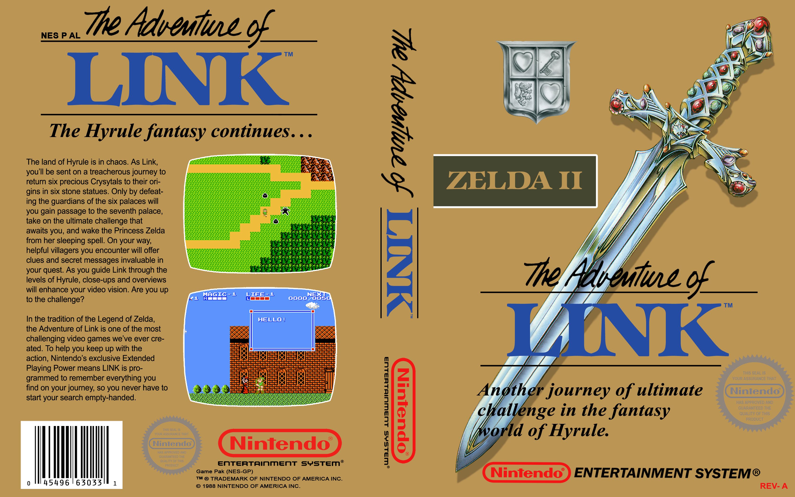 [TAS]FC 塞尔达传说2 林克的冒险 美版 最速通关 合集