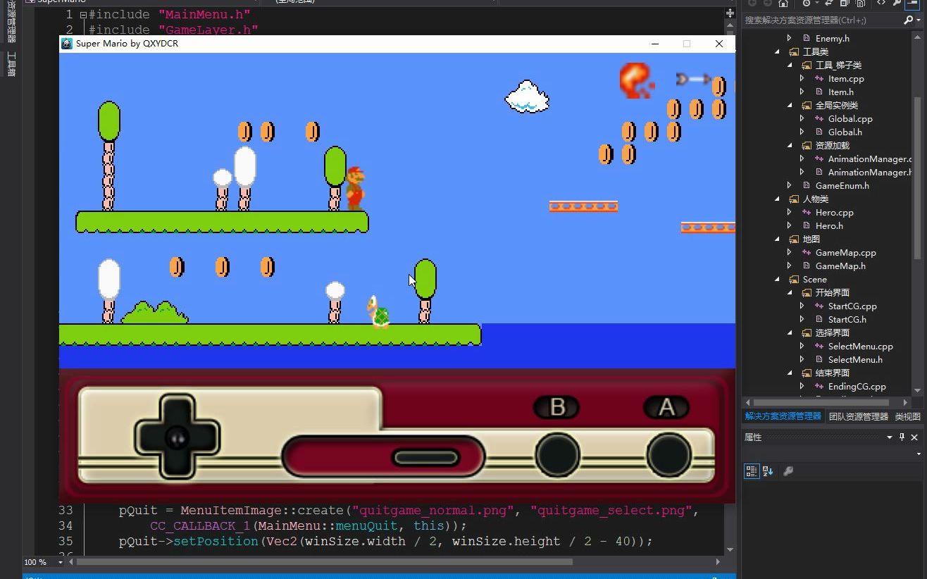 用Cocos2dx做一个简单的超级玛丽吧!
