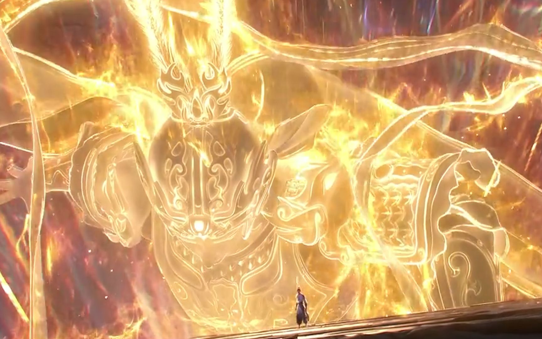 《新神榜:杨戬》三维水墨太极图,顶级特效。