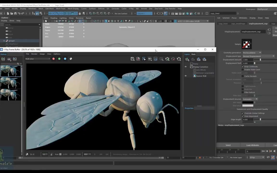 利用三维软件制作蜜蜂动画,大神厉害!