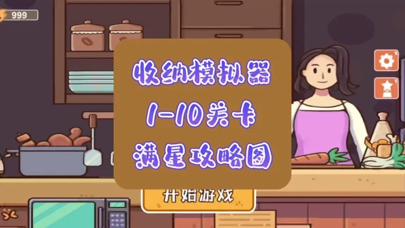 收纳模拟器 小游戏夏日合集 超好玩的收纳模拟器前十关来了