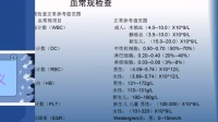 【常用医学检查指标及其临床意义】