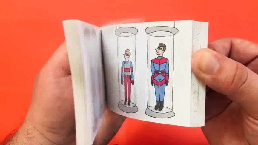 创意翻书动画 效果体验很棒