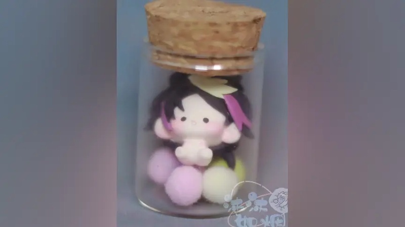 shu yamino 超轻粘土手办制作