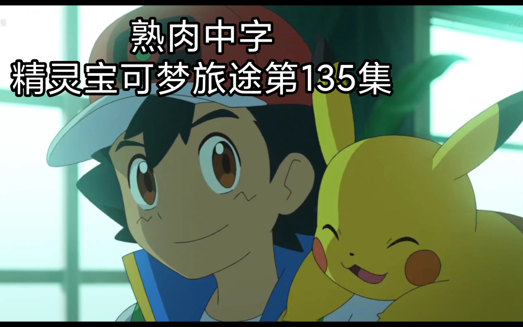 〔熟肉中字〕精灵宝可梦旅途第135集,宝可梦,遇见你太好了