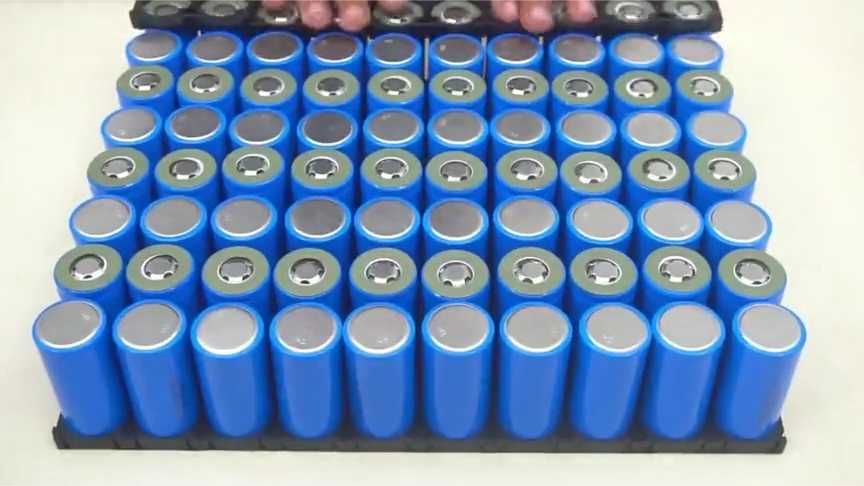 DIY 72v 60Ah电池组用于2000W电动自行车