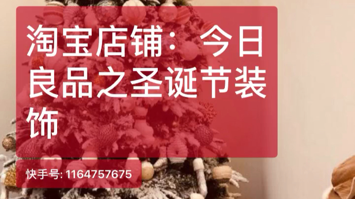 圣诞树圣诞节装饰品