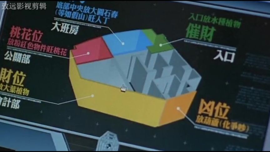 风水大师帮美女看新办公室风水,使用的居然是电子产品设备