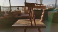 Crass-seated chair