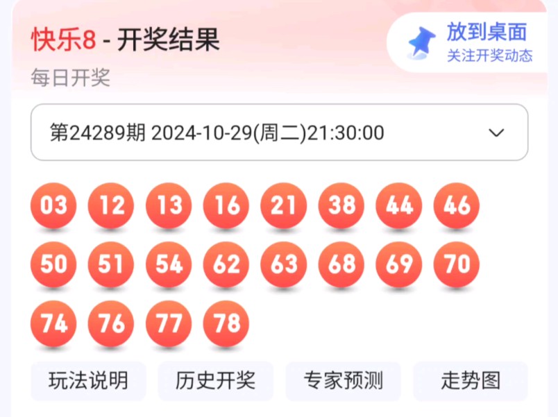 福彩快乐8第290期最新走势分析预测号,专家大神精准推荐与预测,关注...