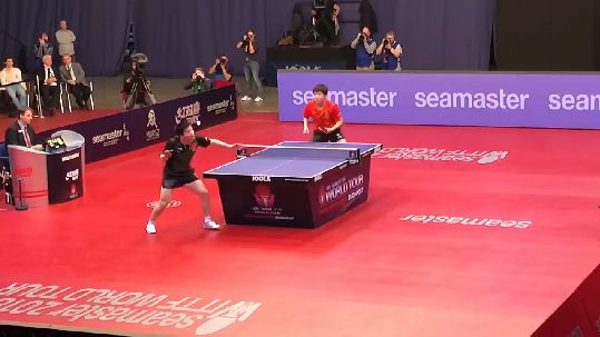 速度力量的较量!观众视角看樊振东王楚钦之间的火拼!