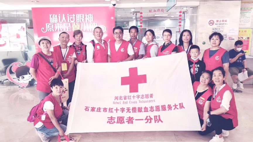 无偿献血宣传我们在行动