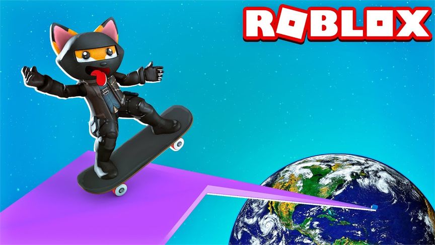 Roblox罗布乐思阿火解说307期:滑板模拟器
