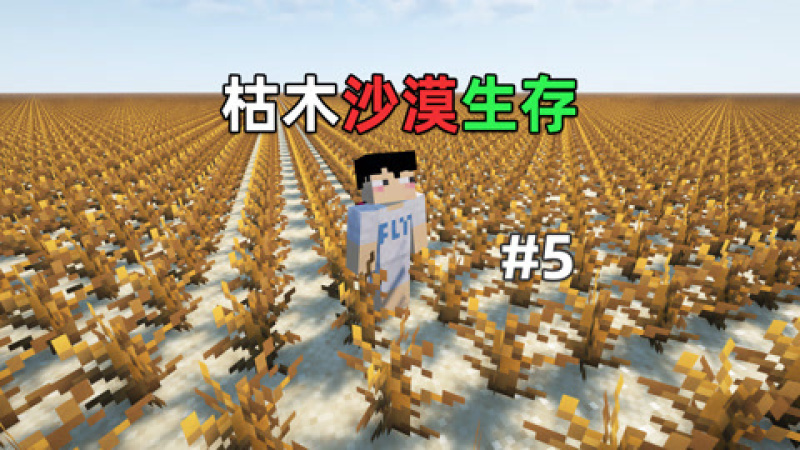 MC只有枯树和沙漠的世界5,建造水电梯和樱花房子,治疗村民!
