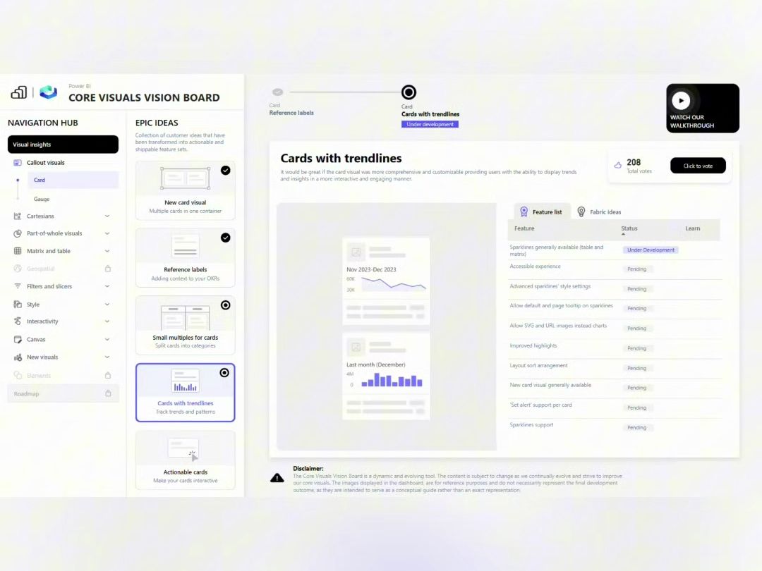 震撼来袭:Power BI 未来全新 13 大视觉对象