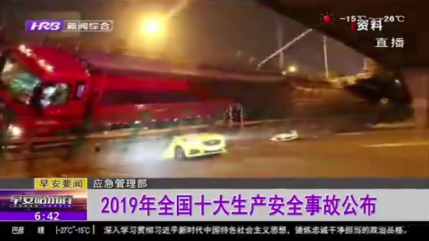 血的教训,警钟长鸣!应急管理部发布2019年全国十大生产安全事故