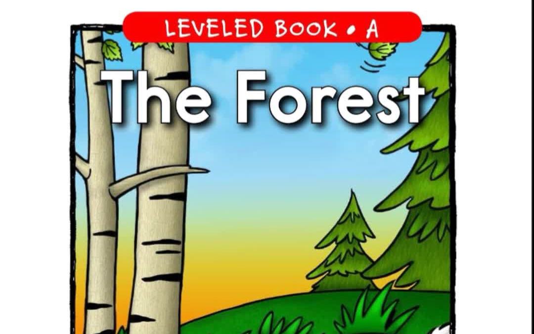 英文绘本阅读 a-the forest 森林