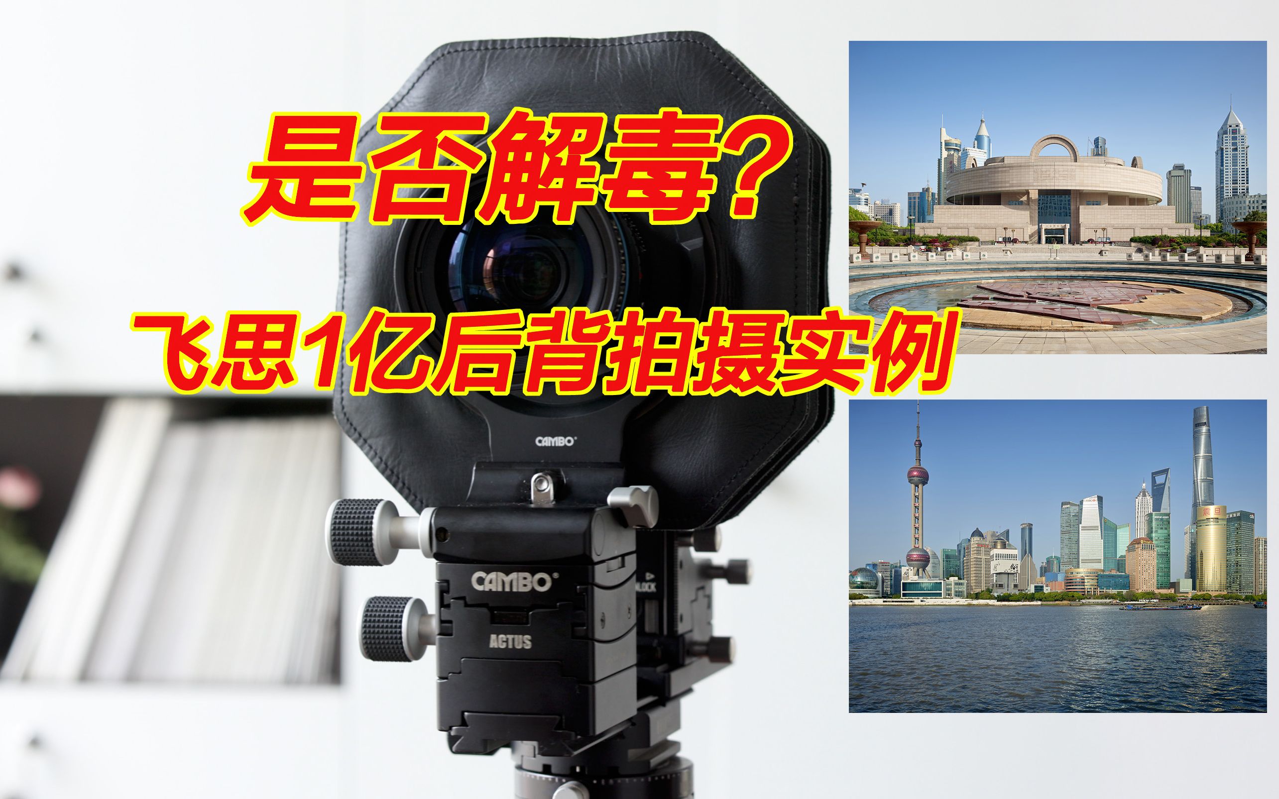 帮你解毒:飞思1亿像素数码后背实拍流程