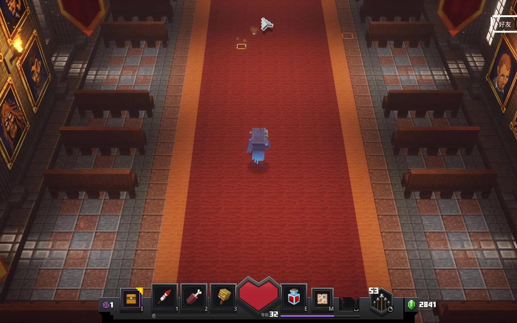 (水视频)我的世界地下城——教堂