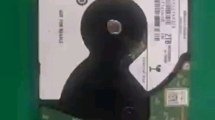 西部数据WD2TB移动硬盘二次开盘数据恢复