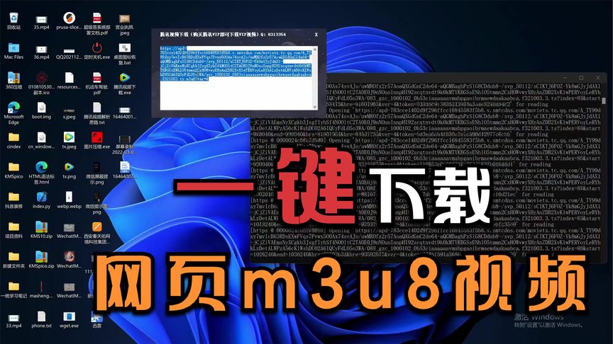 一键下载网页M3U8视频并转换为MP4