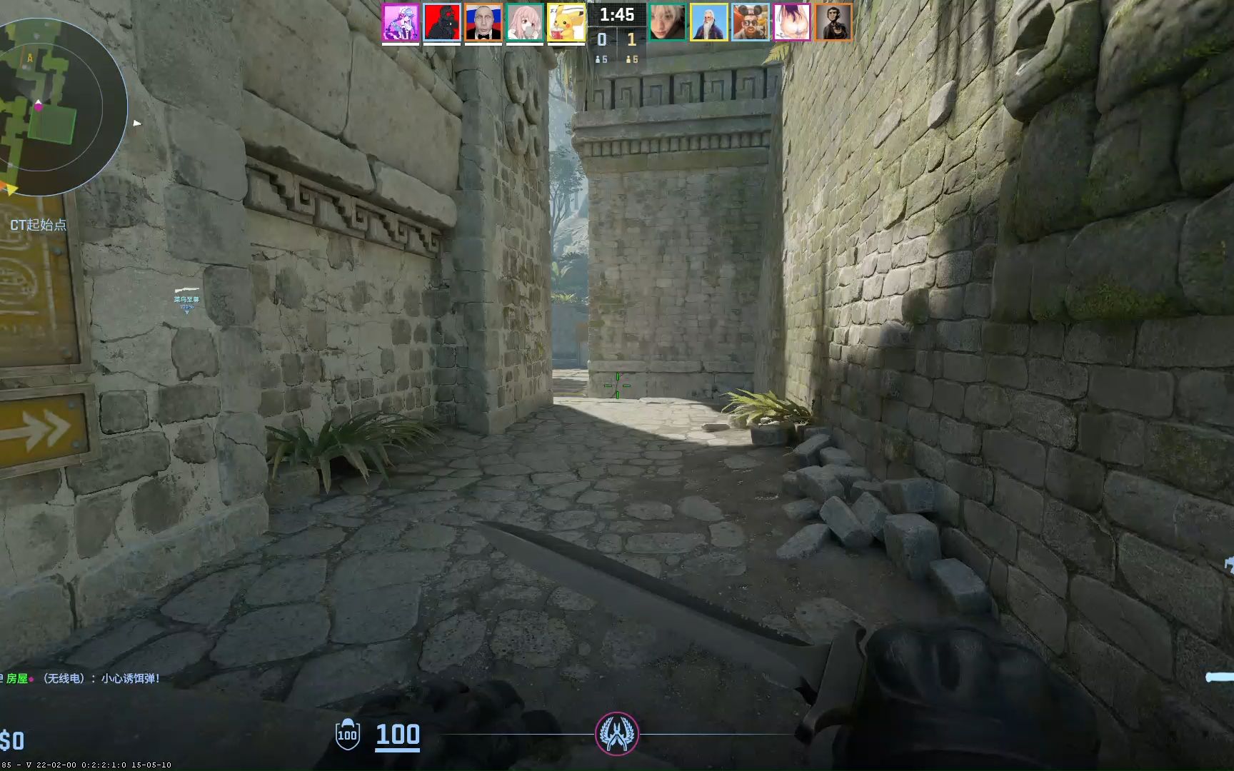 反恐精英:全球攻势 CS:GO2 对面投了