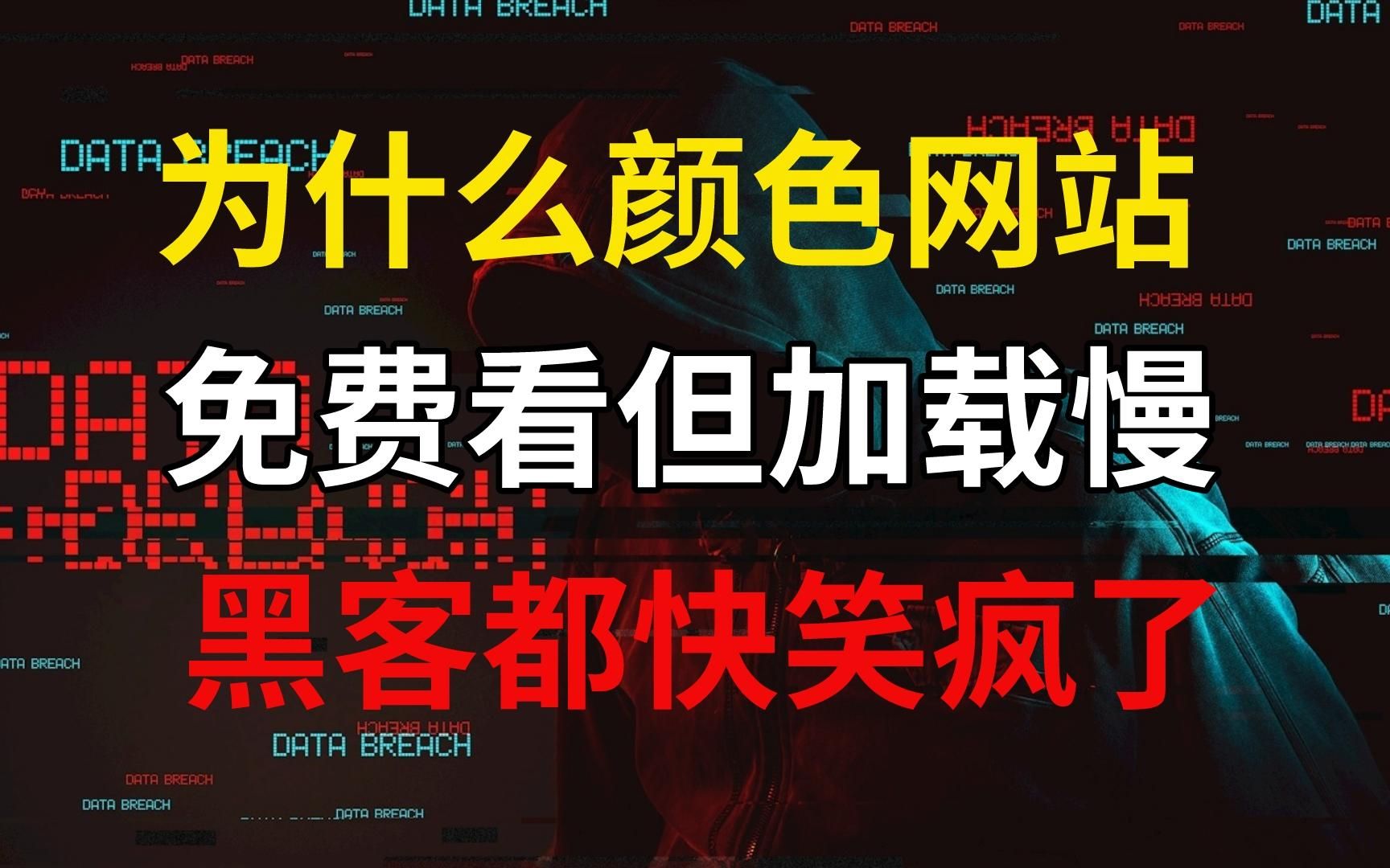 为什么颜色网站让你免费看?黑客都快笑疯了(提供网络安全_DDOS...