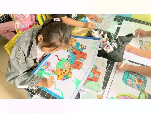 跟我一起学画画 少儿包装广告设计美术课堂