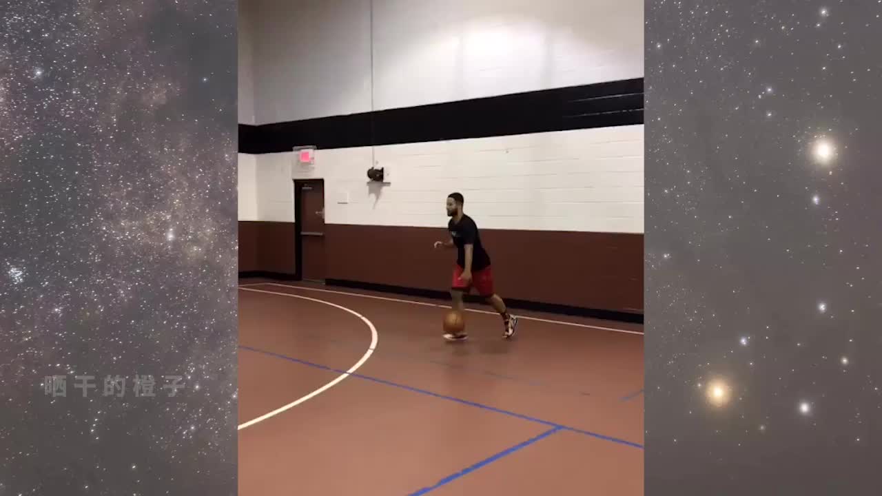 篮球个人进攻技巧训练25,单人模拟训练,接球后投篮