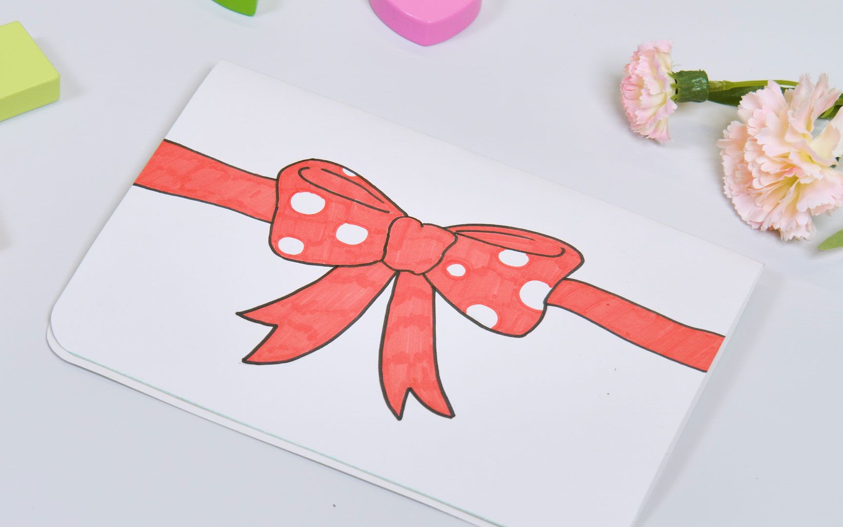 教师节贺卡DIY,给老师送上甜甜的感谢