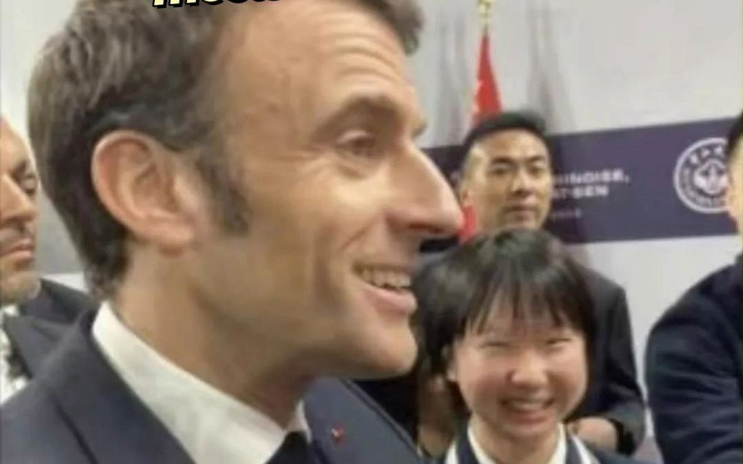 与法国总统见面、流利法语发言,广州外国语学校爱莎文华IBDP课程...