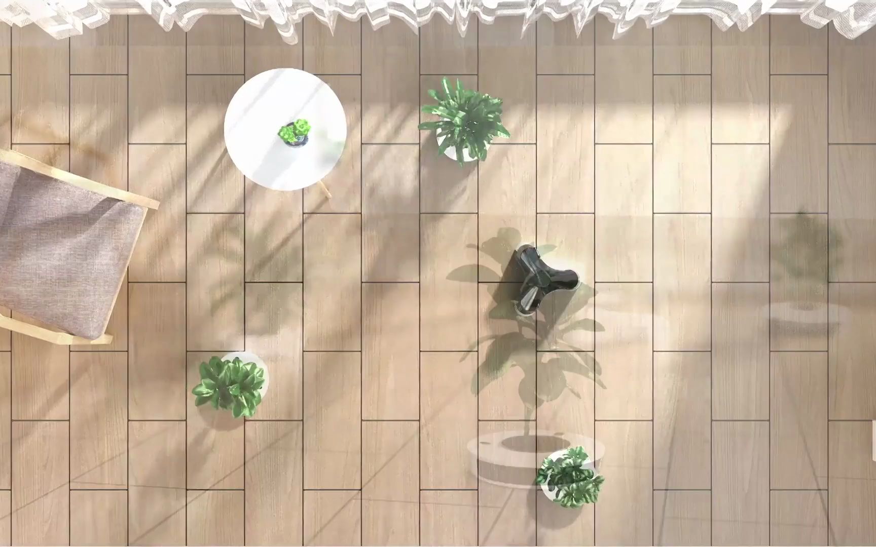 (作品集网站嵌入用)养花机模型渲染