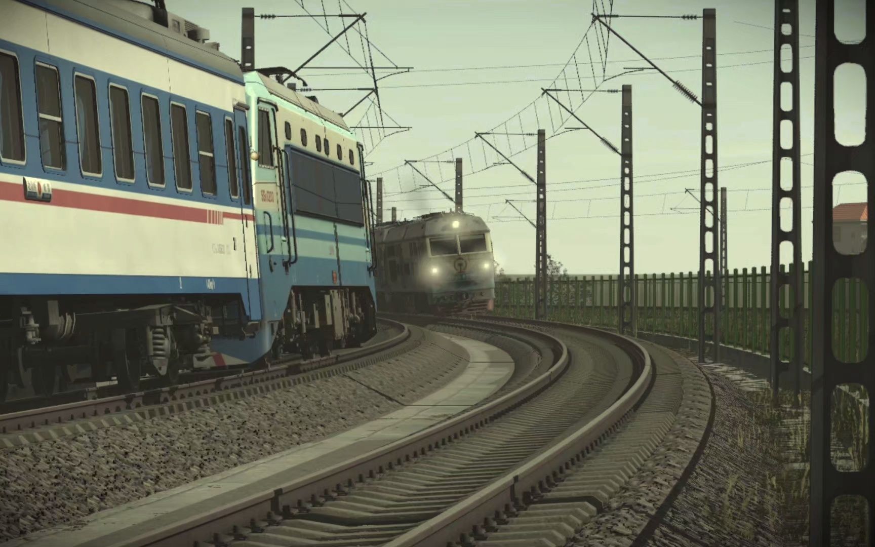 【实况模拟列车19】偶尔文艺一把