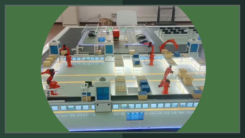 智能制造沙盘模型、智能物联网教学模型