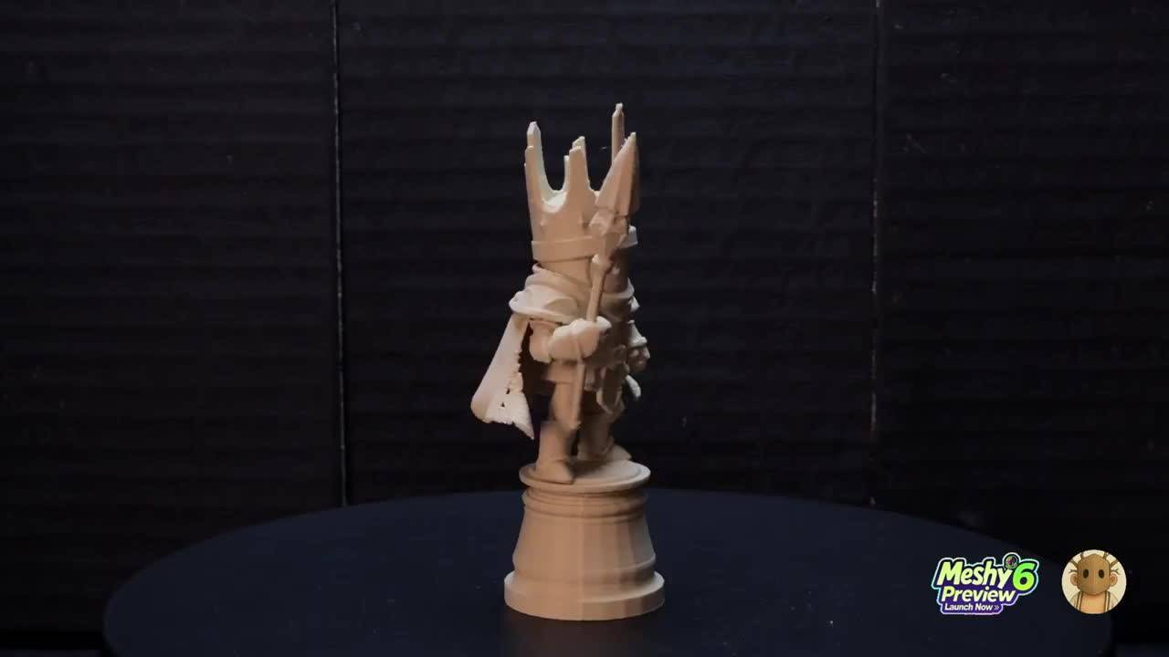 3D Ai建模生成器meshy最新的大版本更新