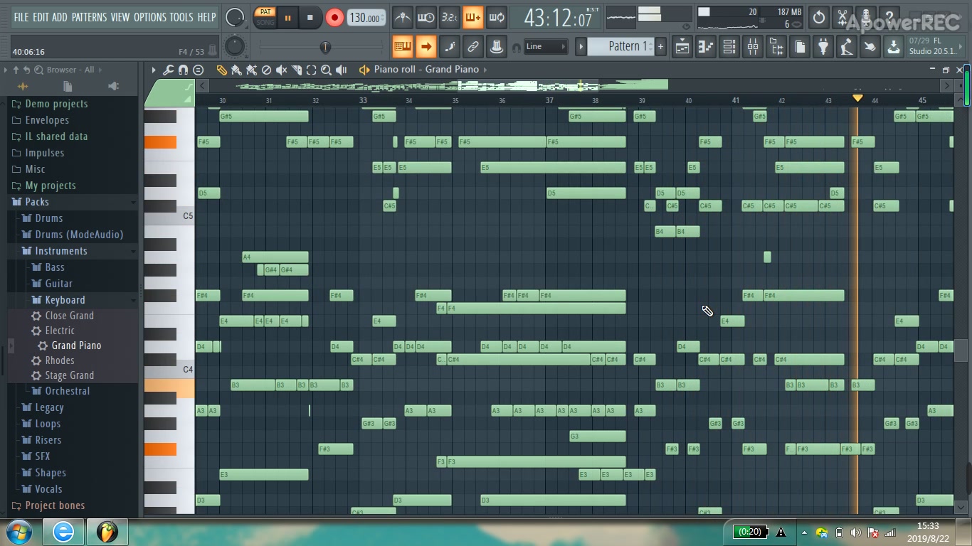 用fl加midi键盘 来自新世界ed