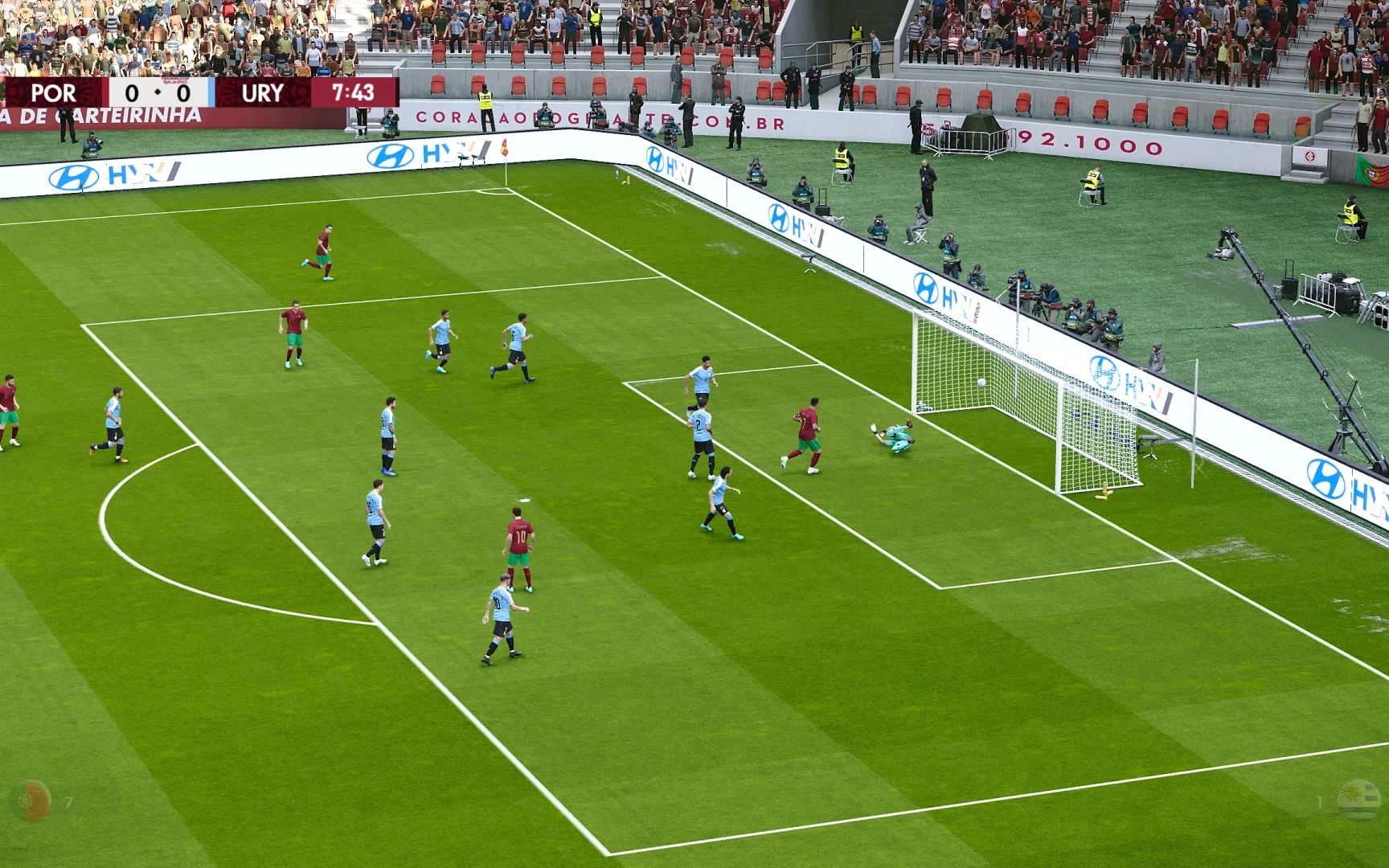 【2022卡塔尔世界杯H组第二轮】葡萄牙VS乌拉圭 葡萄牙迎战南美劲旅