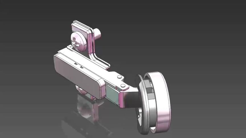 玻璃门全覆盖安装铰链,看看它的设计结构
