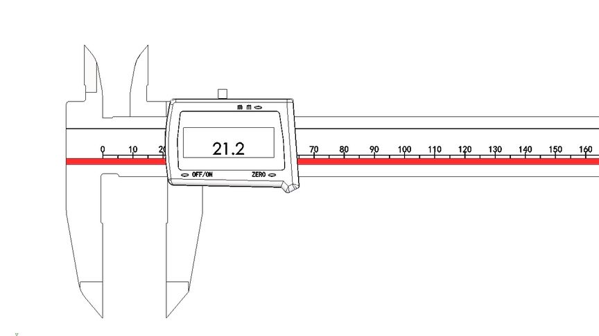 Solidworks数显游标卡尺数显变化实例详解