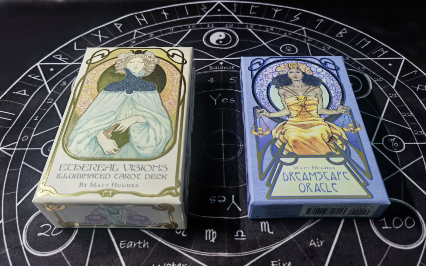 【牌面鉴赏】虚幻缥缈愿景塔罗与梦幻风景神谕卡Ethereal Visions ...