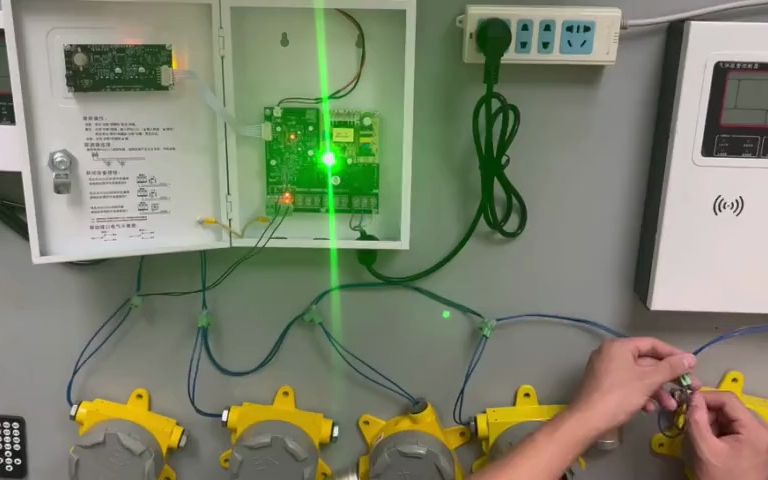 可燃气体报警仪接线及编码故障排除操作说明