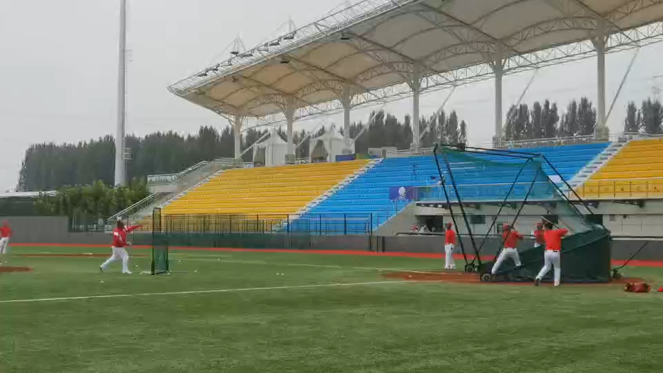 第十四届全运会棒球比赛练场,天津体院队