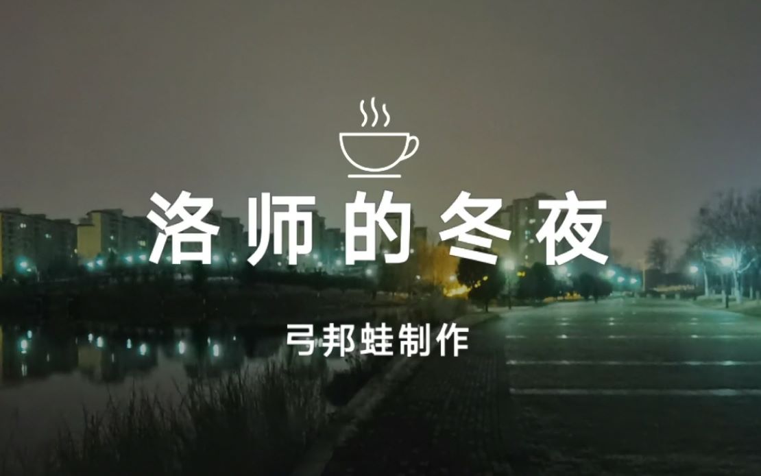 洛阳师范学院19年冬日夜景 鸡次哇是客户关系管理课留的作业