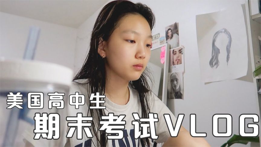 美国高年级学生在学期末的一天是怎么样的?我的24小时VLOG